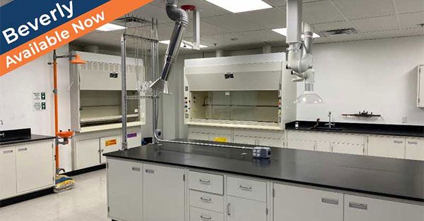 Suburban Lab Options Starting at $34/SF